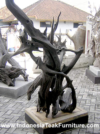 TREE TRUNK WOOD DECORATIVE